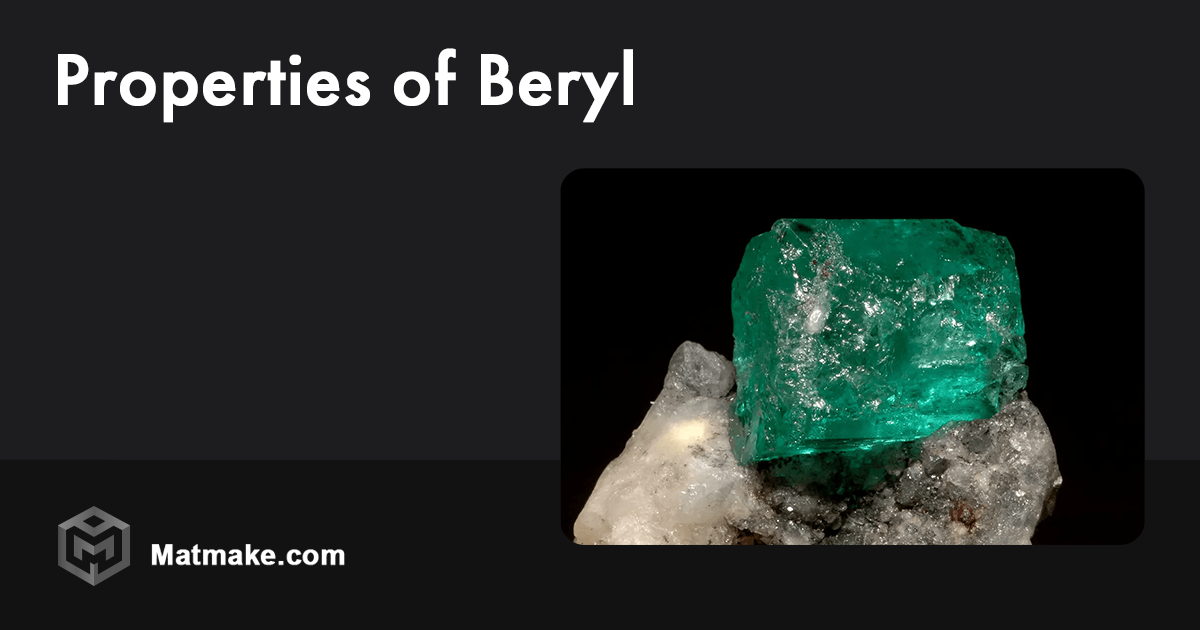 Beryl - Properties