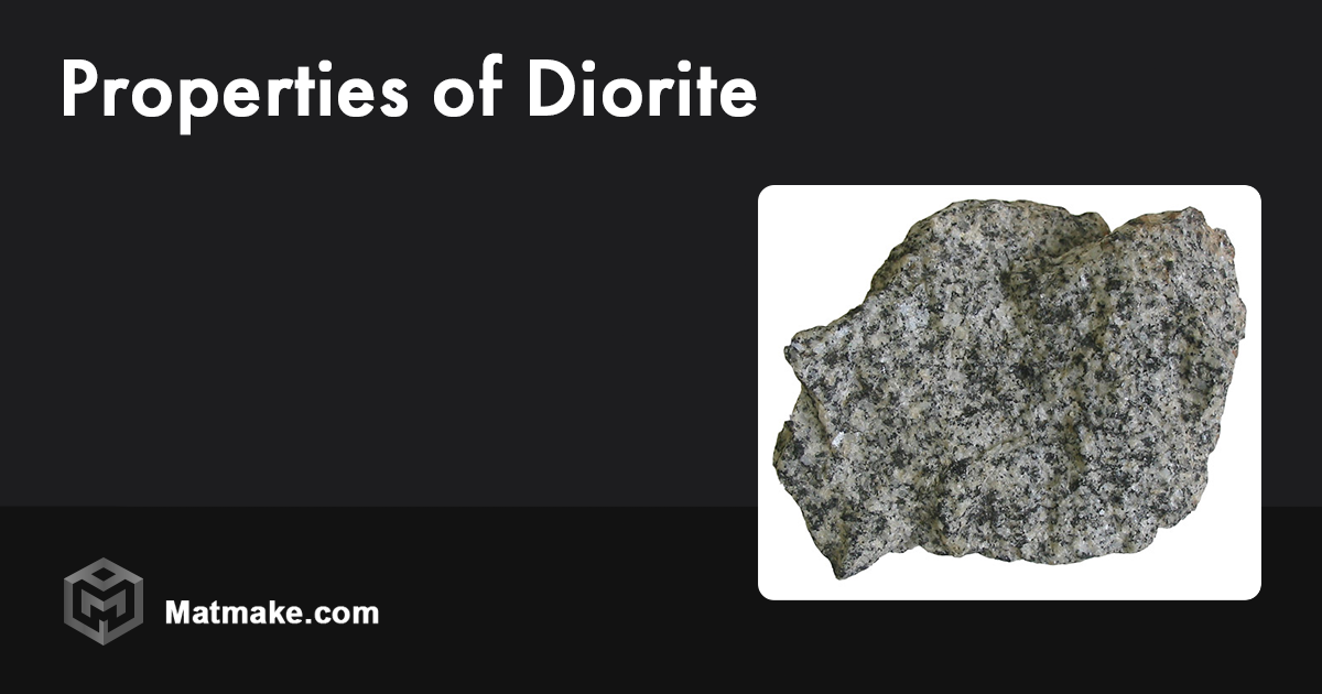 Diorite - Properties
