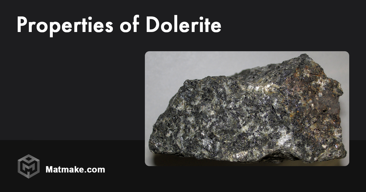 Dolerite - Properties