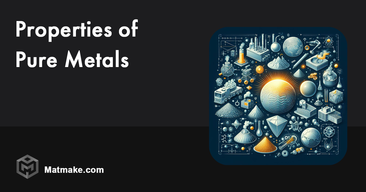 Pure Metals Properties | Matmake